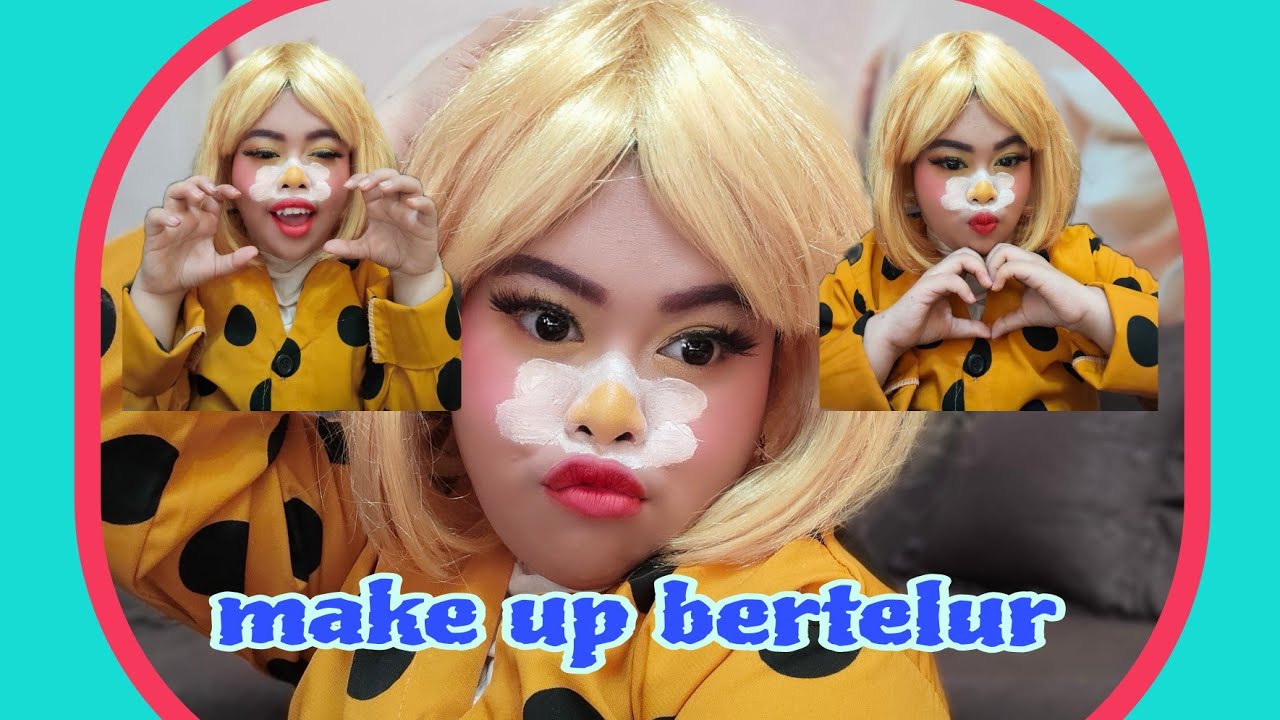 make up beli telur || MAKEUP KEKEYI - YouTube