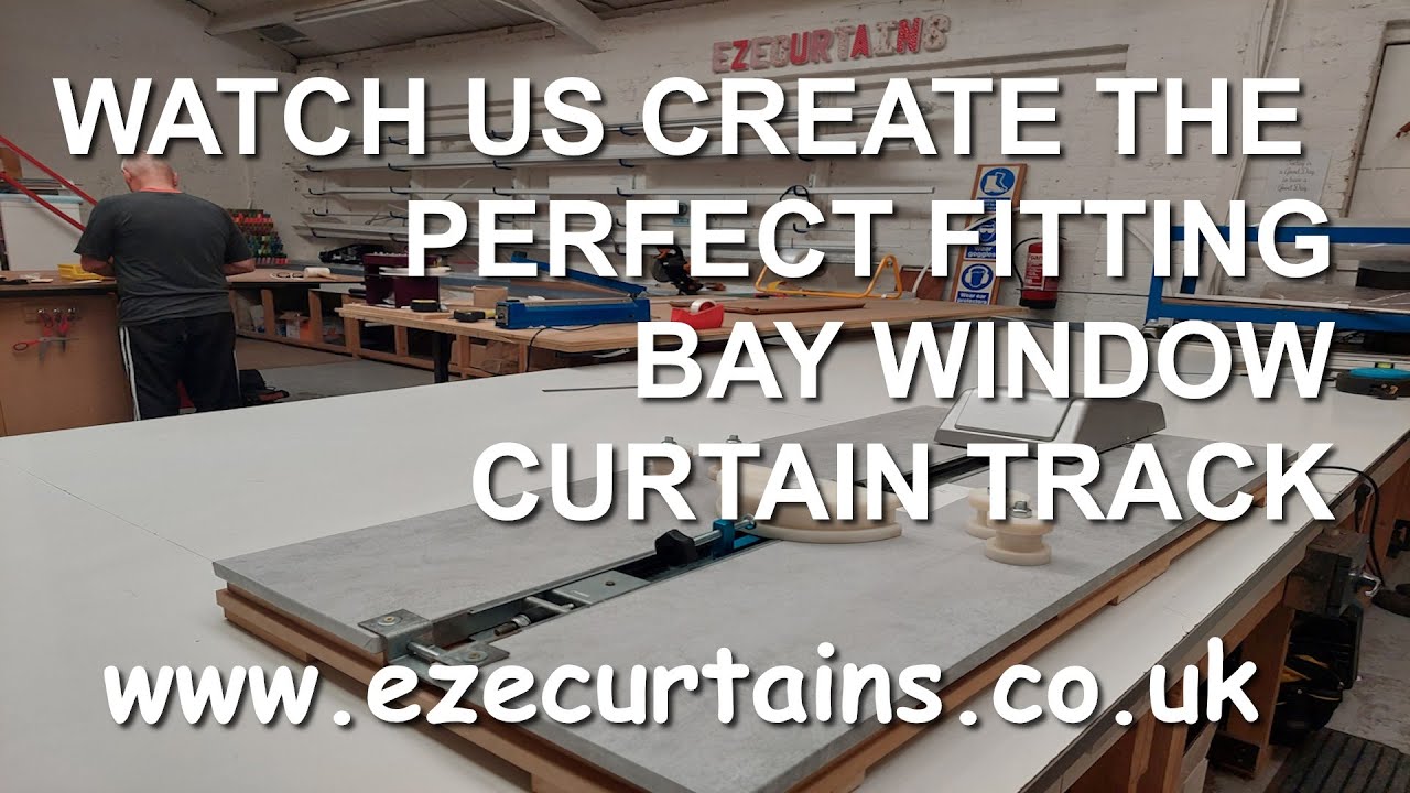 Watch How We Bend The Perfect Bay Window Curtain Track - YouTube