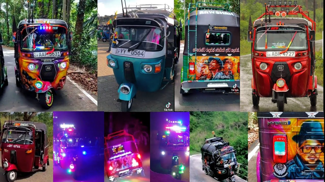 modified threewheel in srilanka 2022 | threewheel stunt | Tuk Tuk ...