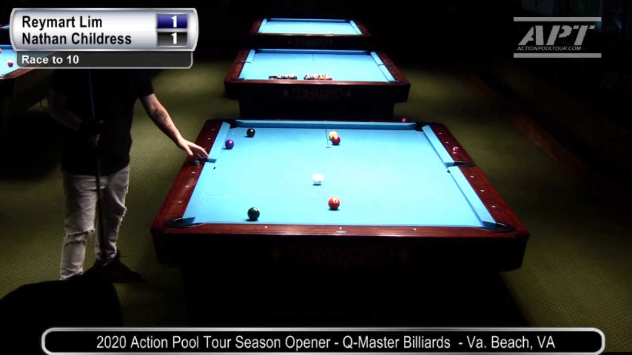 2020 APT Season Opener: Nathan Childress vs Reymart Lim (Finals) - YouTube