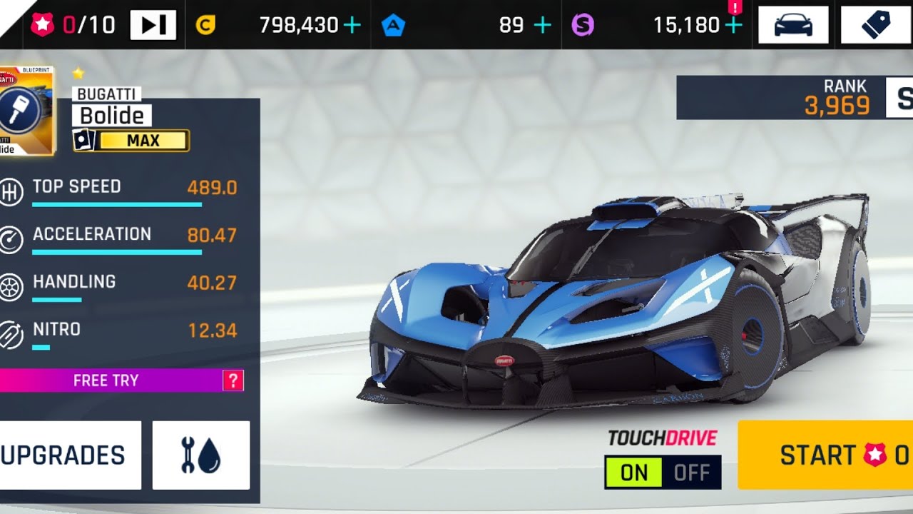 Drive Syndicate Mission (Asphalt 9), Bugatti Bolide - Rank S - YouTube