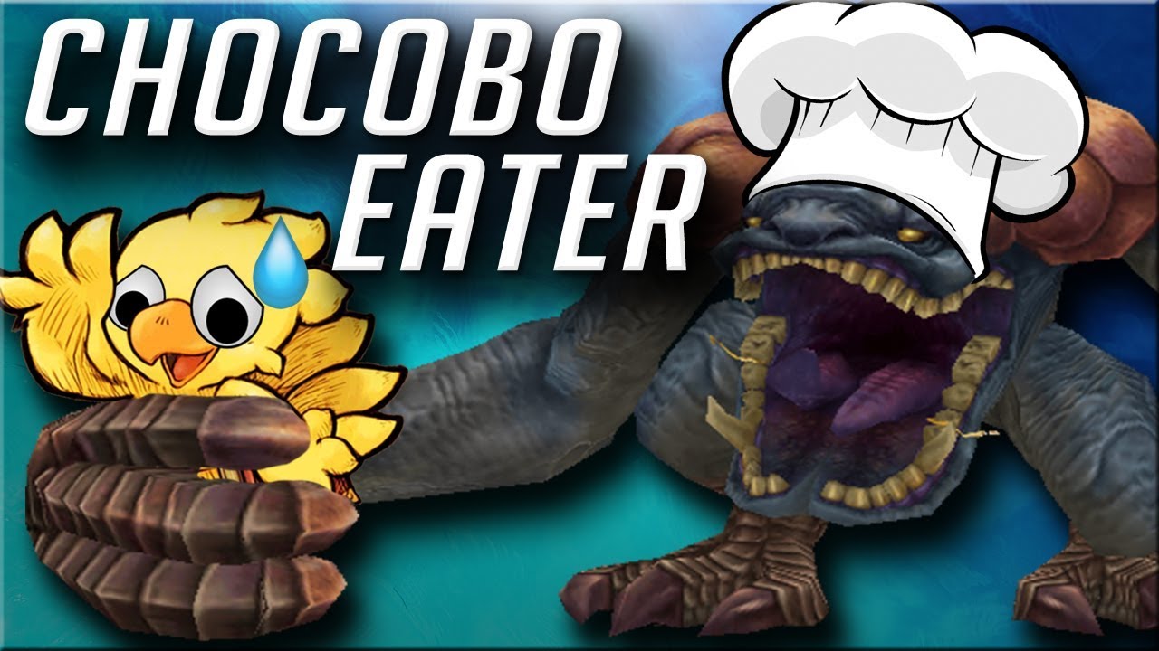 CUTE CHOCOBO IN DANGER! CHOCOBO EATER! [Final Fantasy X-2 HD Remaster ...