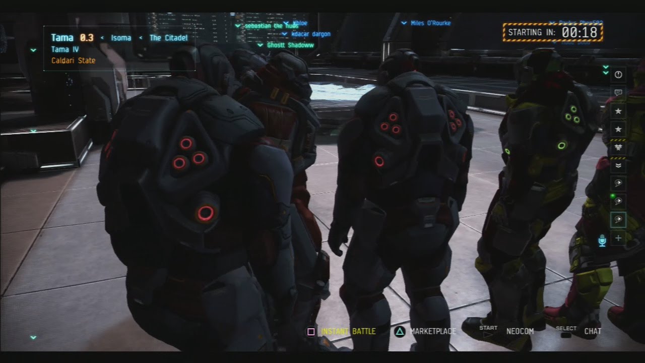DUST 514 - Commando Party Q Sync Battle 2 - YouTube