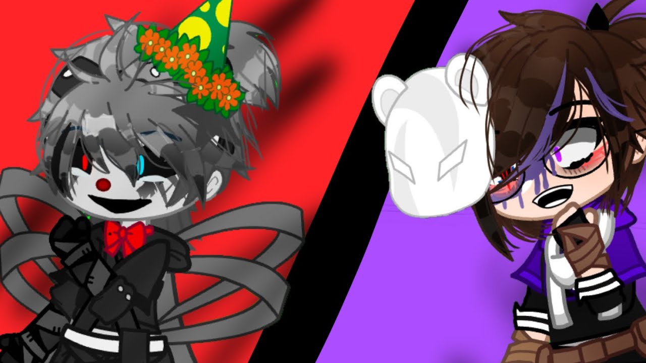 The laughing trend/michael afton & ennard / Fnaf - YouTube