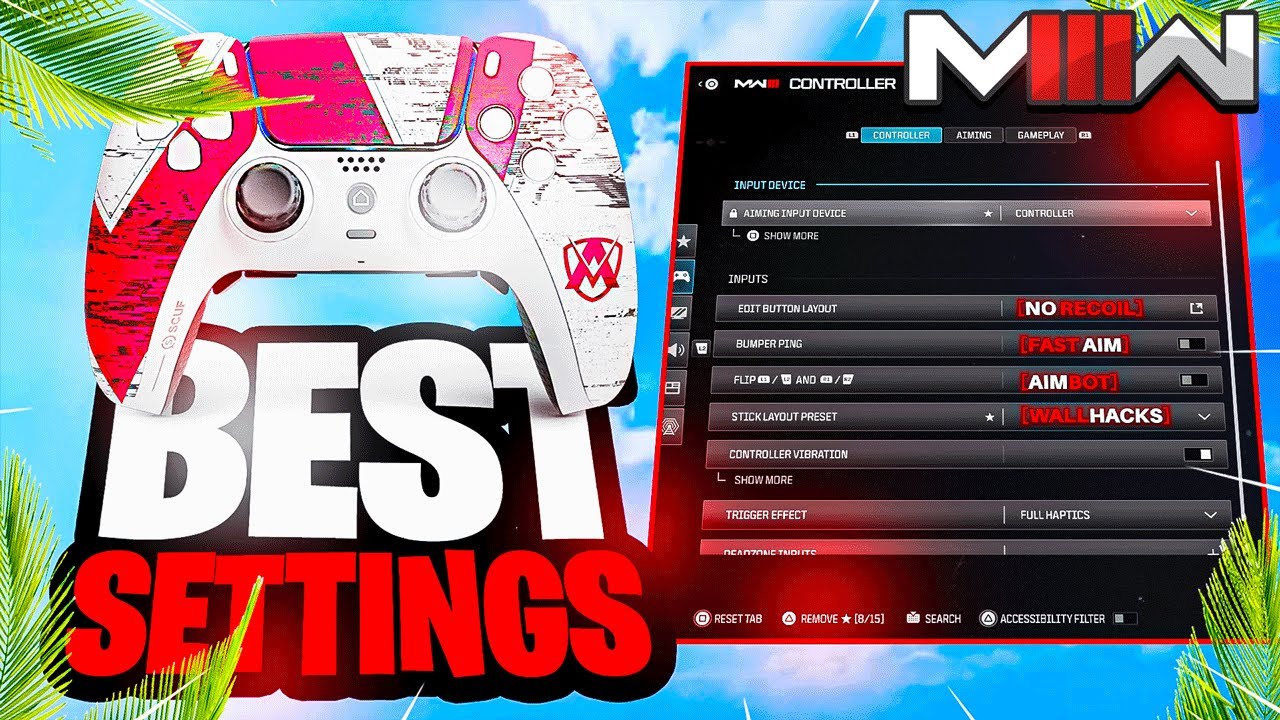 Movement + Controller Settings on MW3 - YouTube