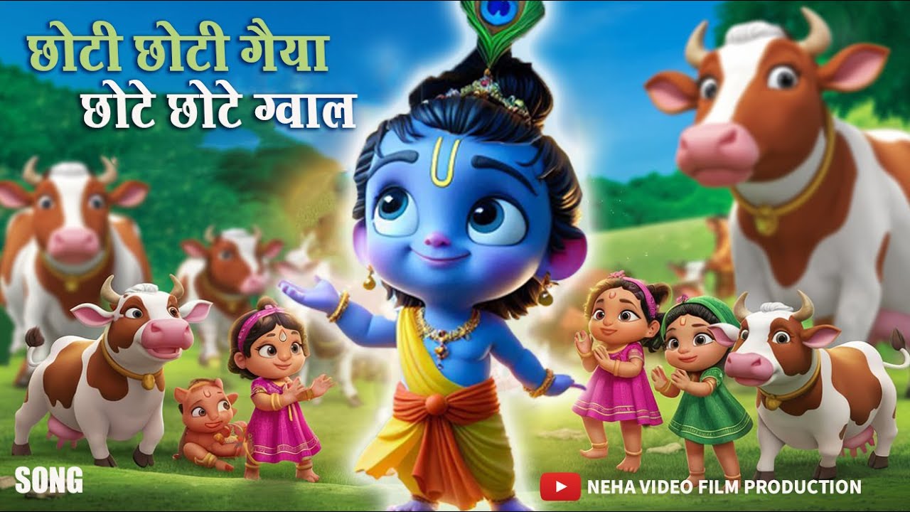 Choti Choti Gaiya Chote Chote Gwal | छोटी छोटी गैया छोटे छोटे ग्वाल ...