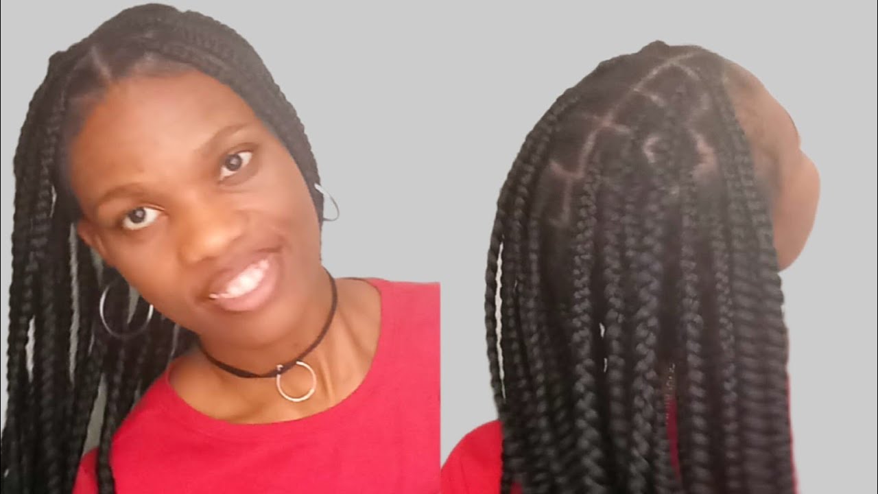 Easy Knotless Braids |Beginner Friendly - YouTube