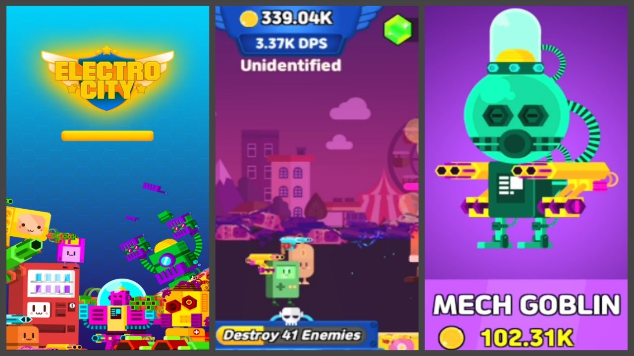 Electro City : Idle & Merge (Gameplay Android) - YouTube