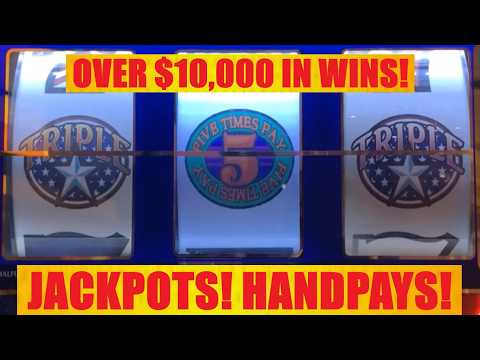 I got some Jackpots and Big Wins playing slots in Las Vegas! Multiple hand pays!