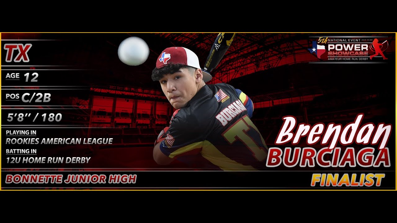 Top Texas Prospect (2026) Brendan Burciaga ~ 5th National POWER ...