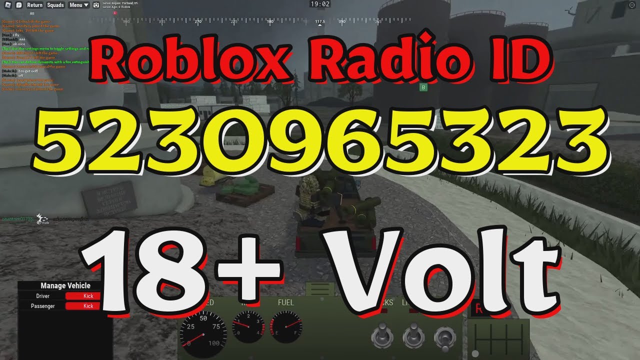 Volt Roblox Radio Codes/IDs - YouTube