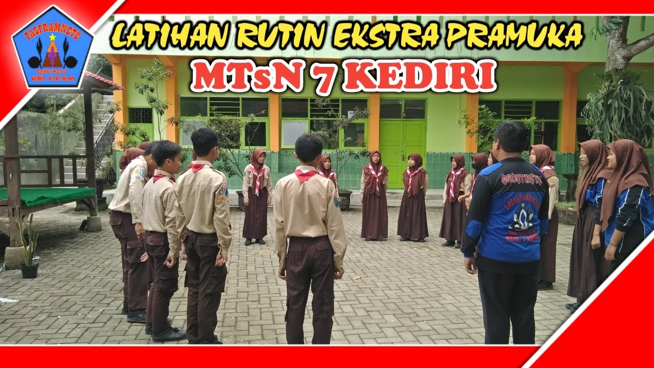 Latihan rutin ekstra pramuka part 1 - YouTube