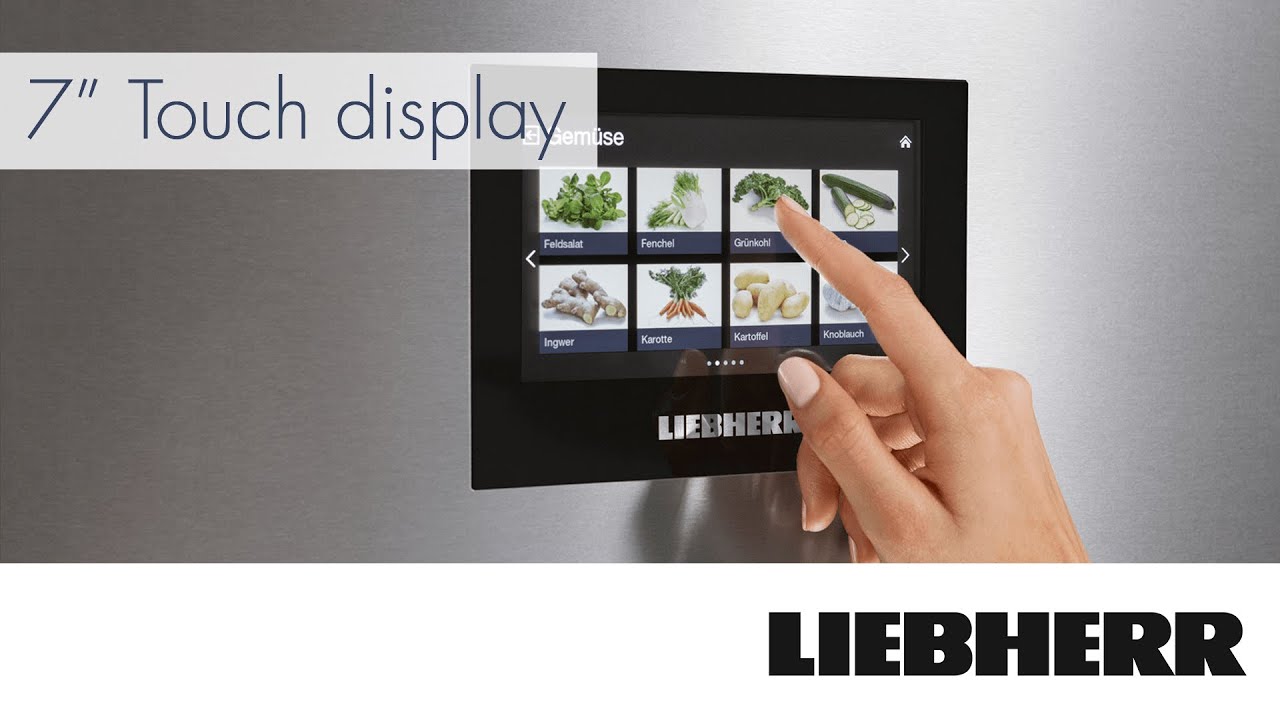 Liebherr features: 7" Touch display - YouTube