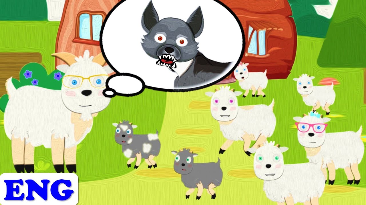 The Wolf and The Seven Little Goats + Three Little Pigs | Bedtime ...
