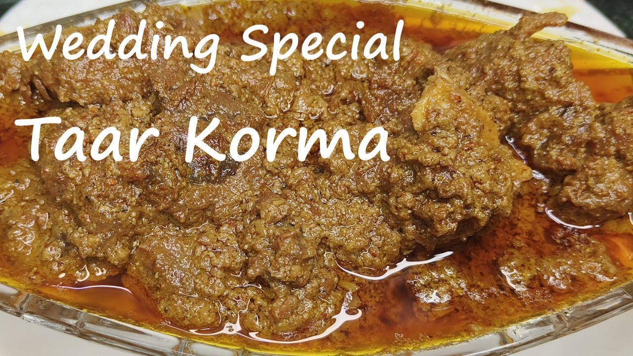 Wedding Special Taar Korma | Rampuri Taar Korma | Rampuri Taar Gosht ...