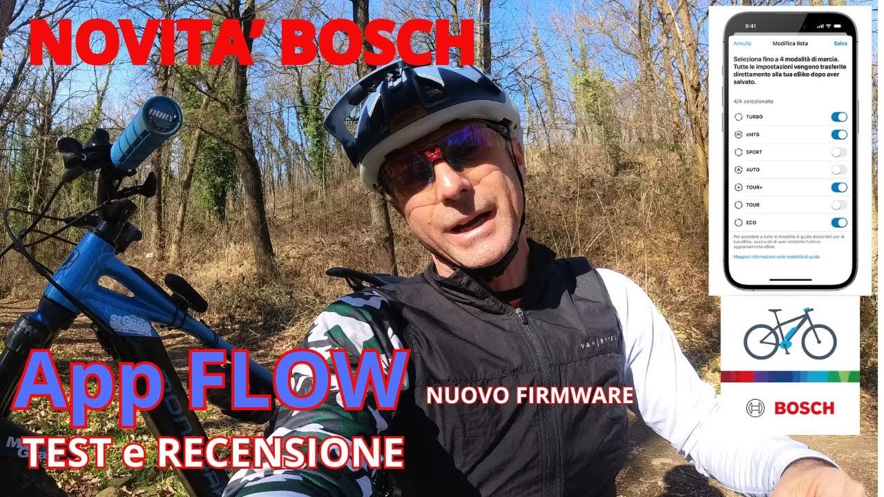 NUOVO FIRMWARE BOSCH FLOW | TEST E RECENSIONE - YouTube