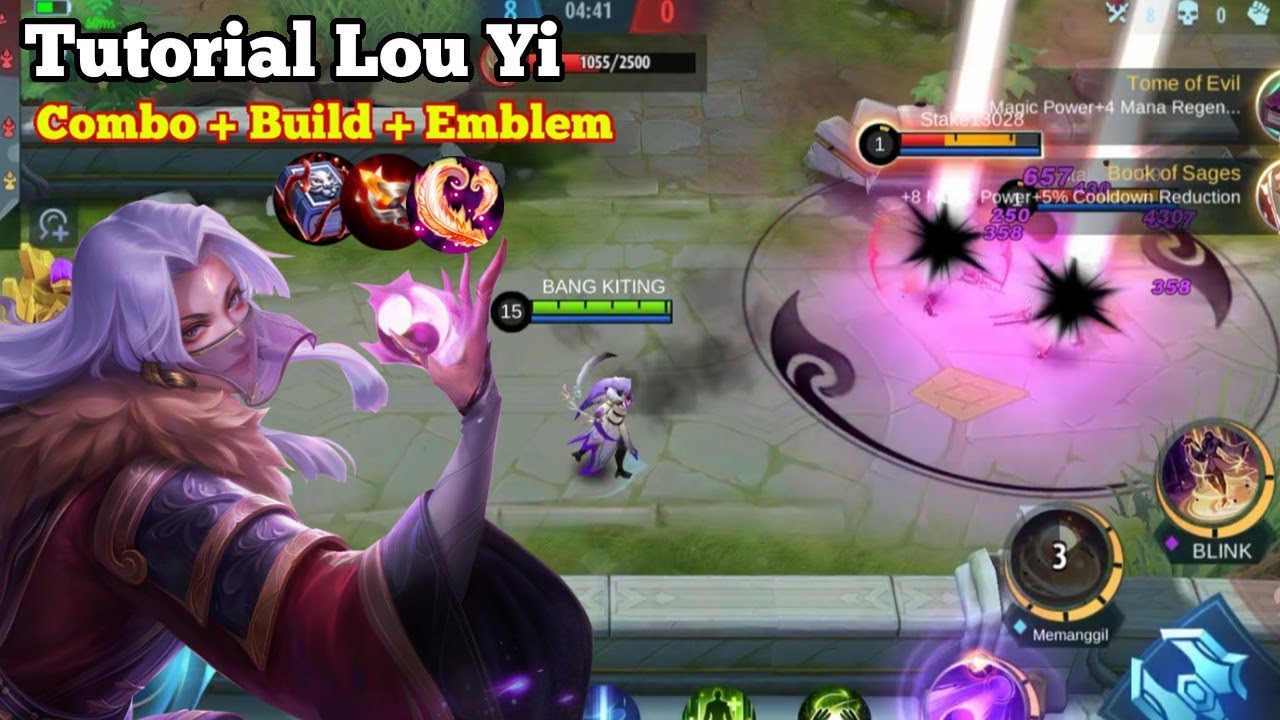 Lou Yi Tutorial Combo dan Build Tersakit | Tutorial Lou Yi Mobile ...