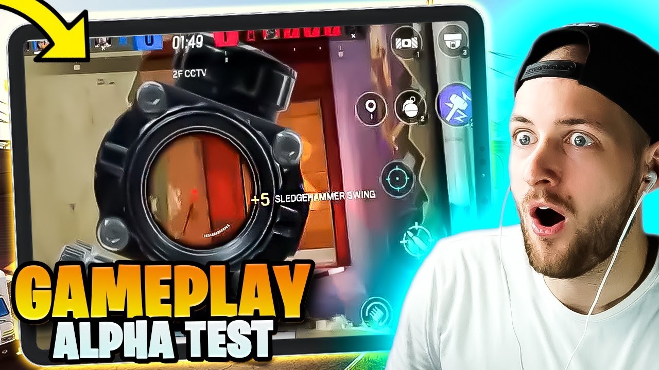 First Look at ALPHA TEST GAMEPLAY! - RAINBOW SIX SIEGE - YouTube