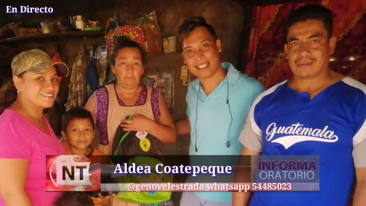 Apoyamos a estudiantes de aldea Coatepeque #estudiante - YouTube