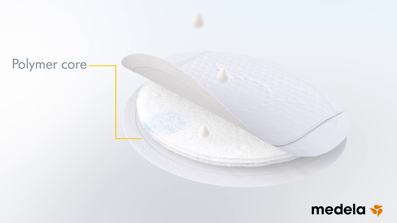 NEW Safe & Dry Disposable Nursing Pads - YouTube