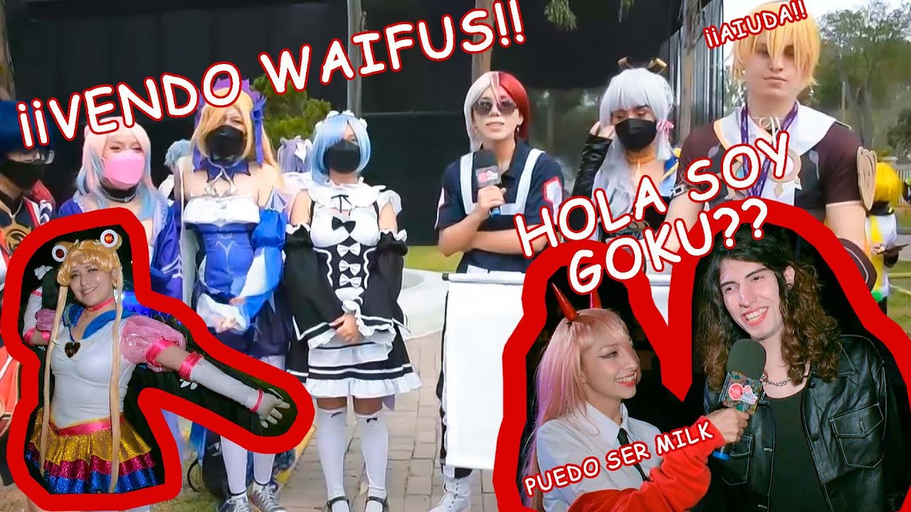 Fans Convention 2022 + Cosplay + Waifus por todas partes - YouTube