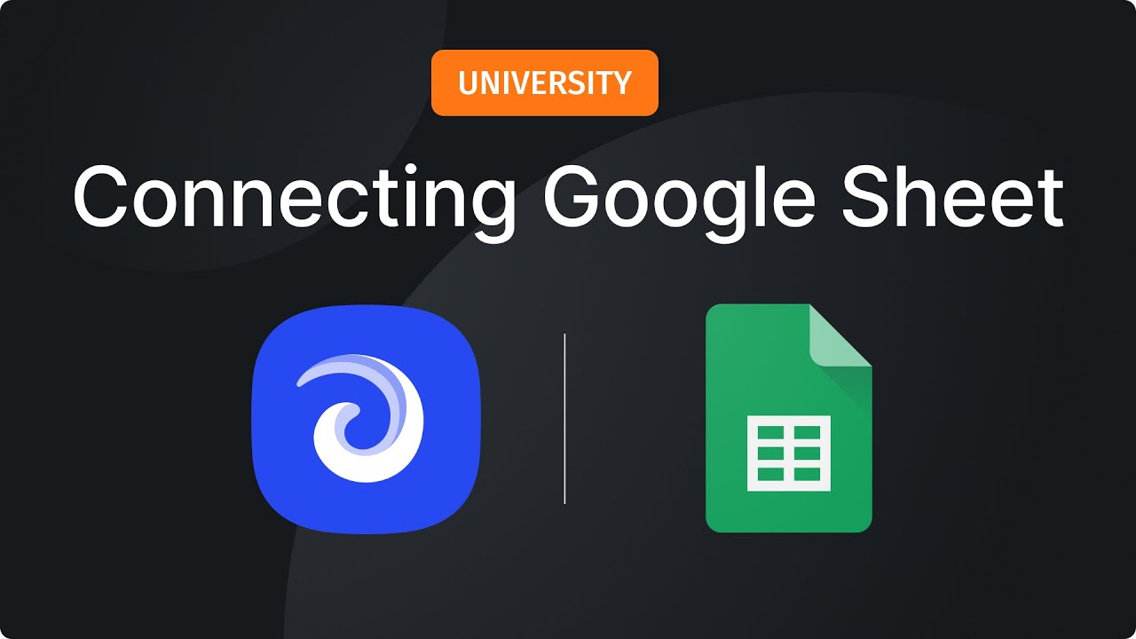 Integrations - Connecting Google Sheets to Jet Admin - YouTube