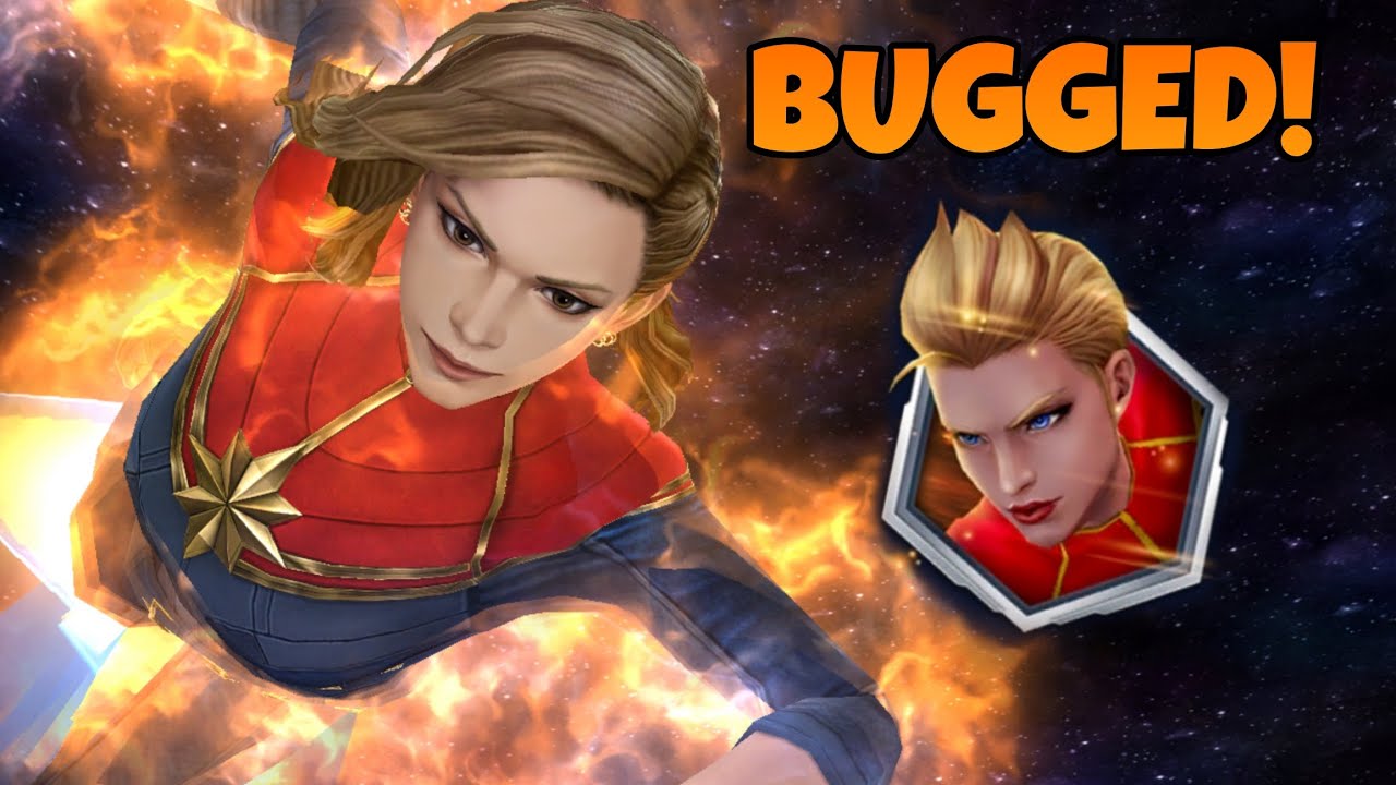 16.2 MIL | CAPTAIN MARVEL is BUGGED..!! MIGHTY RAGE Showcase | Universal Hero |MARVEL Future ...