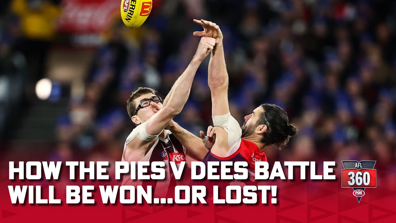 How the Pies and Dees finals' battle will be won, or lost! | Fox Footy ...