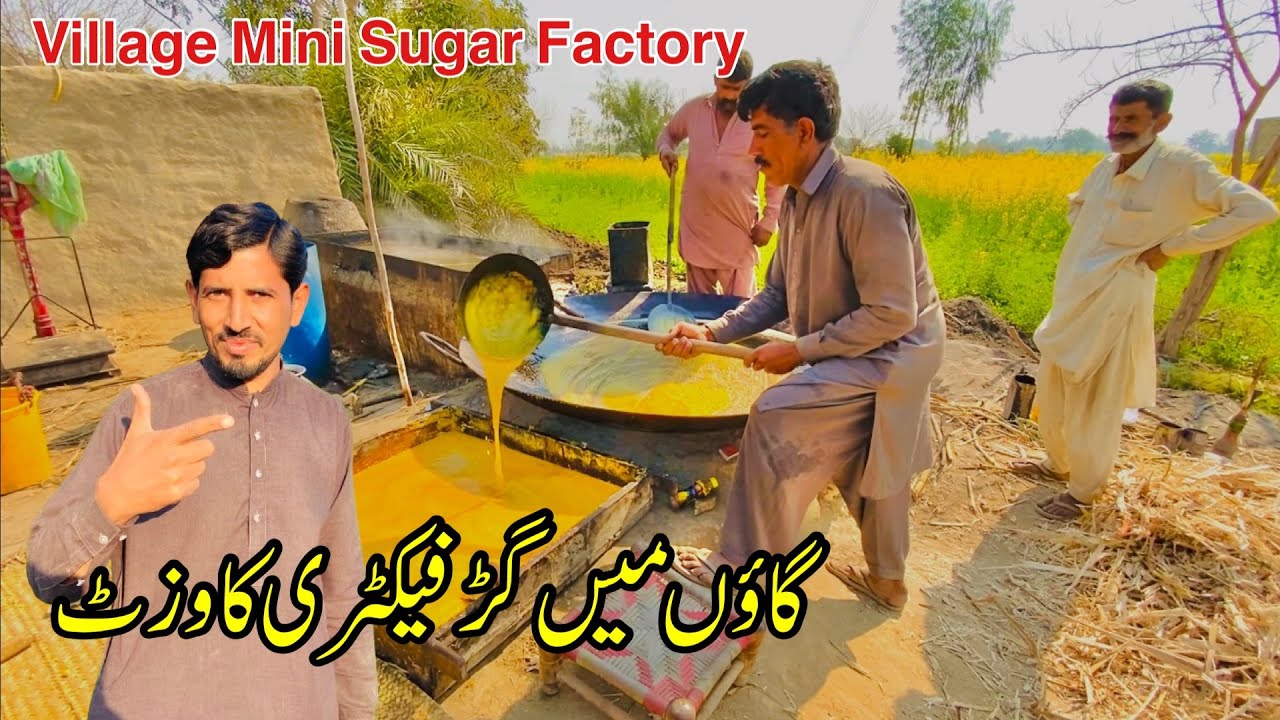 Gaun Mein Mini Sugar Mill | Village Vlog | Travel Vlog | Village Life In Pakistan - YouTube