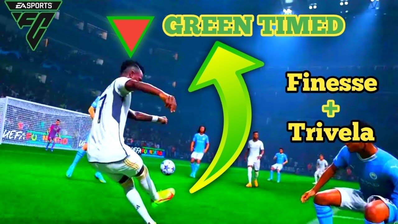 Learn how to GREEN TIME FINESSE and TRIVELA in just 2 minutes| EA FC 24 ...