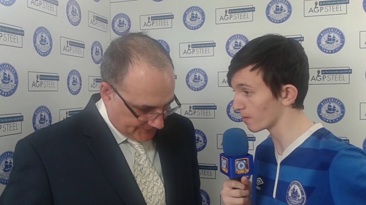 BTFC 2-2 Wingate : Chris "We keep going to the end" - YouTube