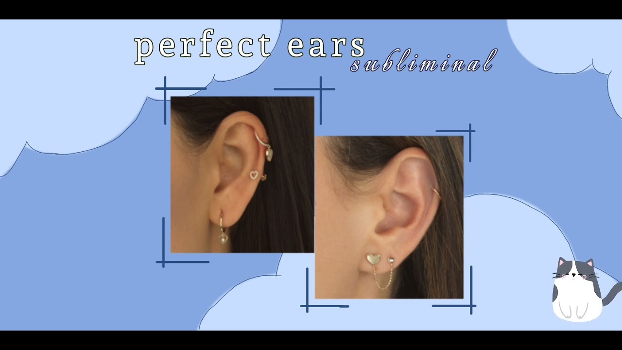 PERFECT EARS | small, cute and pinned to the back ears subliminal ...
