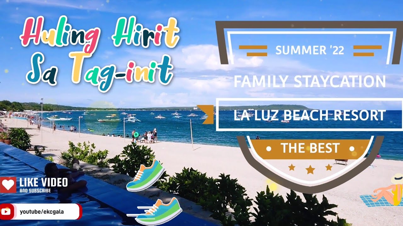 La Luz Beach Resort and Spa | Staycation Tips and Review - YouTube