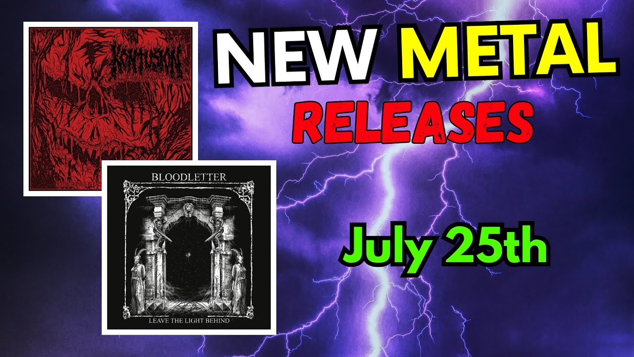 New heavy metal & hard rock releases for July 25th, 2025! - YouTube