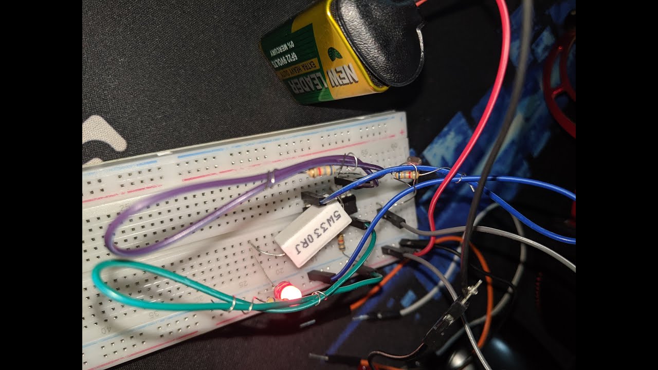 Light Detector Using Nand Gate - YouTube