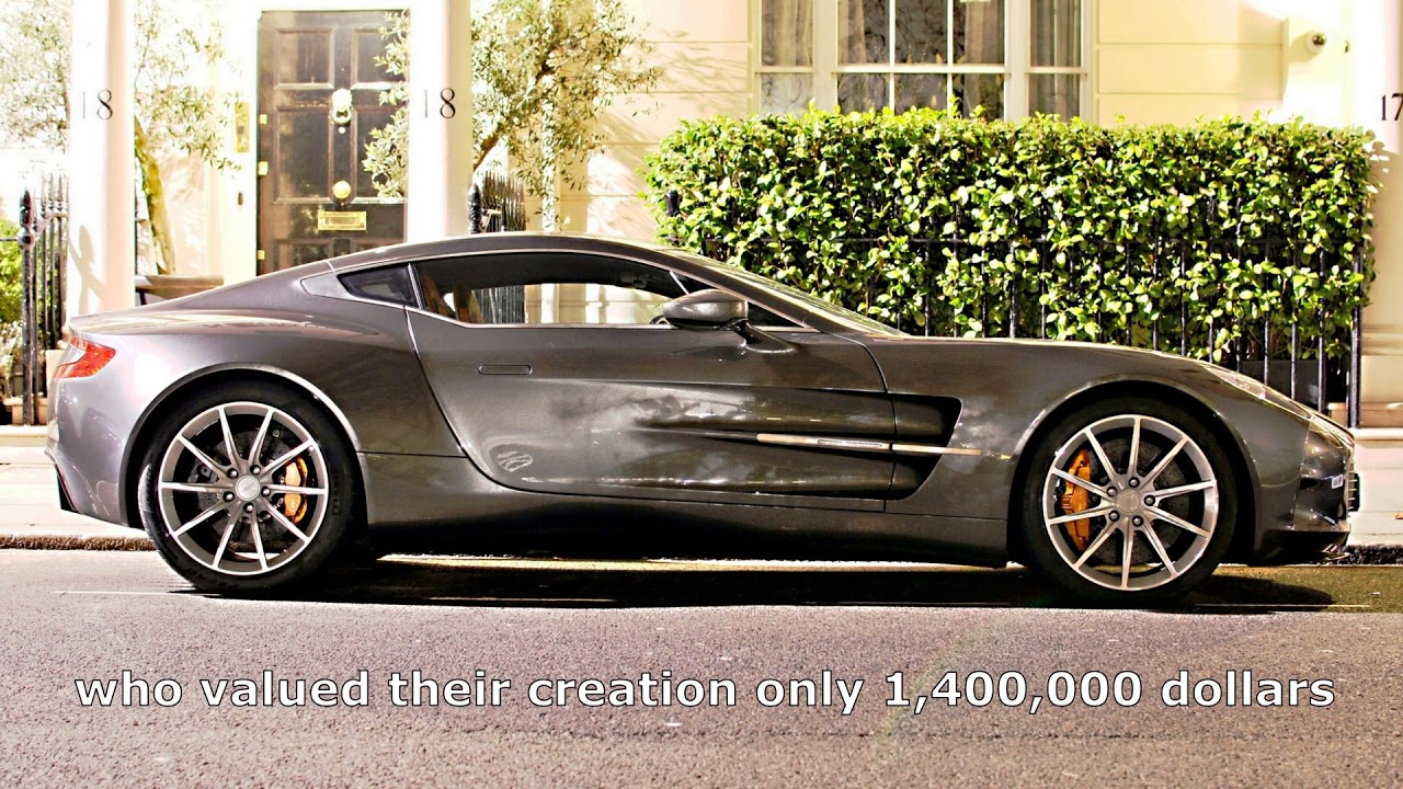 Aston Martin One 77 most expensive British car - YouTube