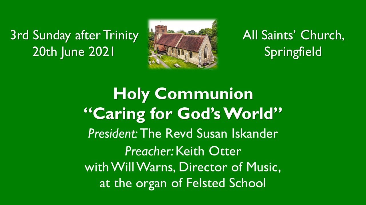 A service of Holy Communion for the Third Sunday after Trinity – 20 ...