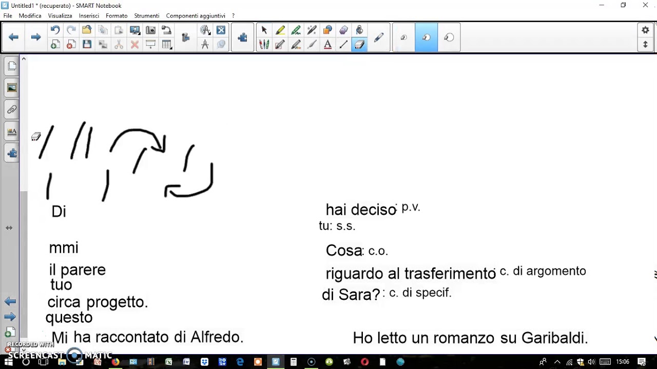 Complemento di argomento - YouTube