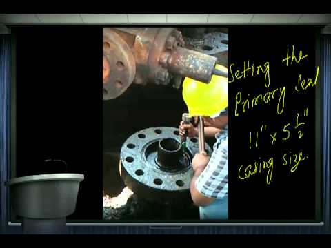 How to change casing seal in oil well - YouTube