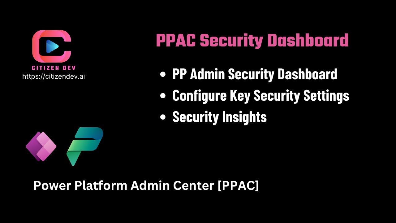 Power Platform Admin Center - Security Hub - YouTube