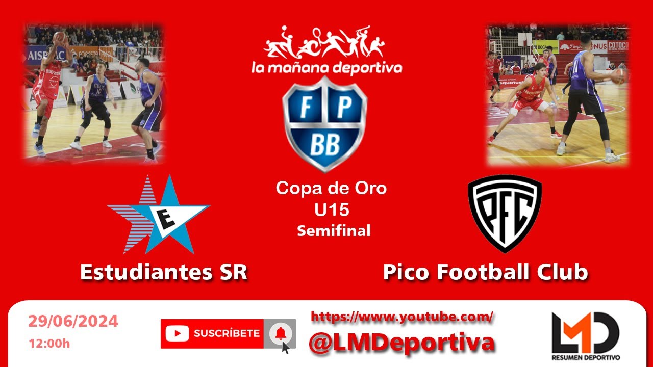 Estudiantes SR - Pico Football Club - Torneo Provincial Joaquín Febre ...