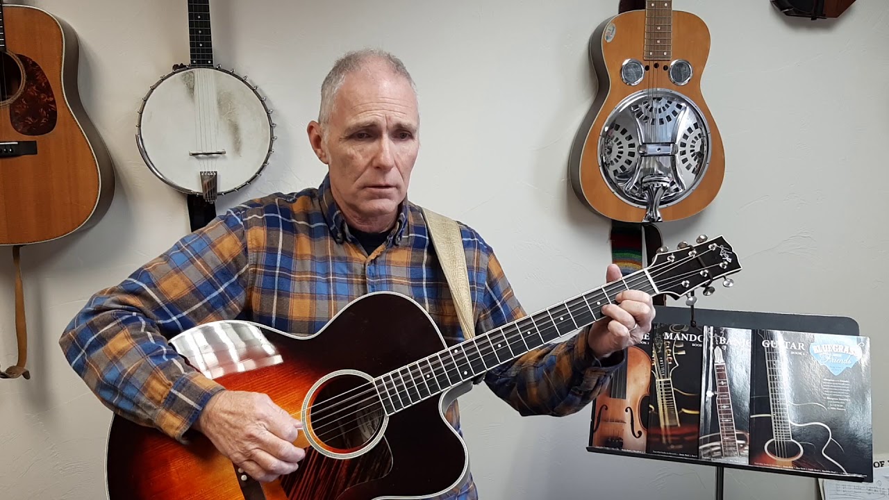 Walking Cane Guitar Rhythm - YouTube