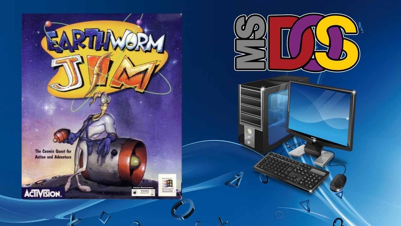 EARTHWORM JIM - VERSION CD - INSTALACION | DOSBOX/RETROARCH - YouTube