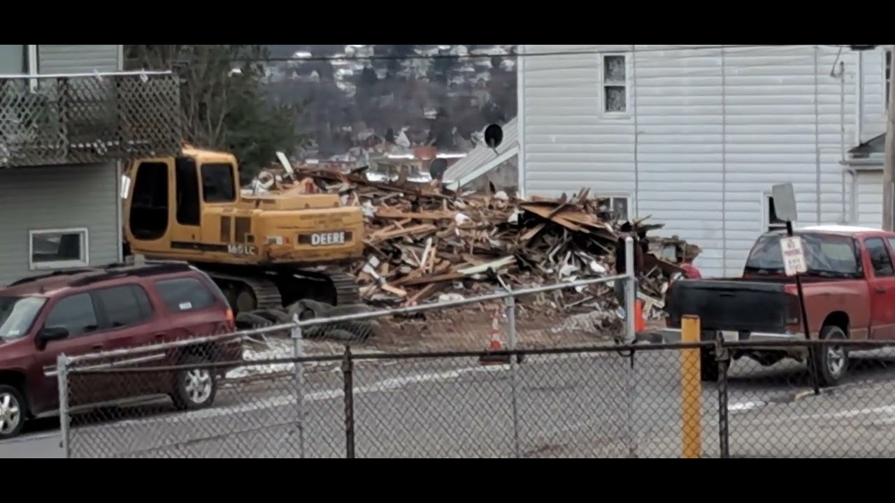 House is gone thinking of how many families lived there, secrets are ...