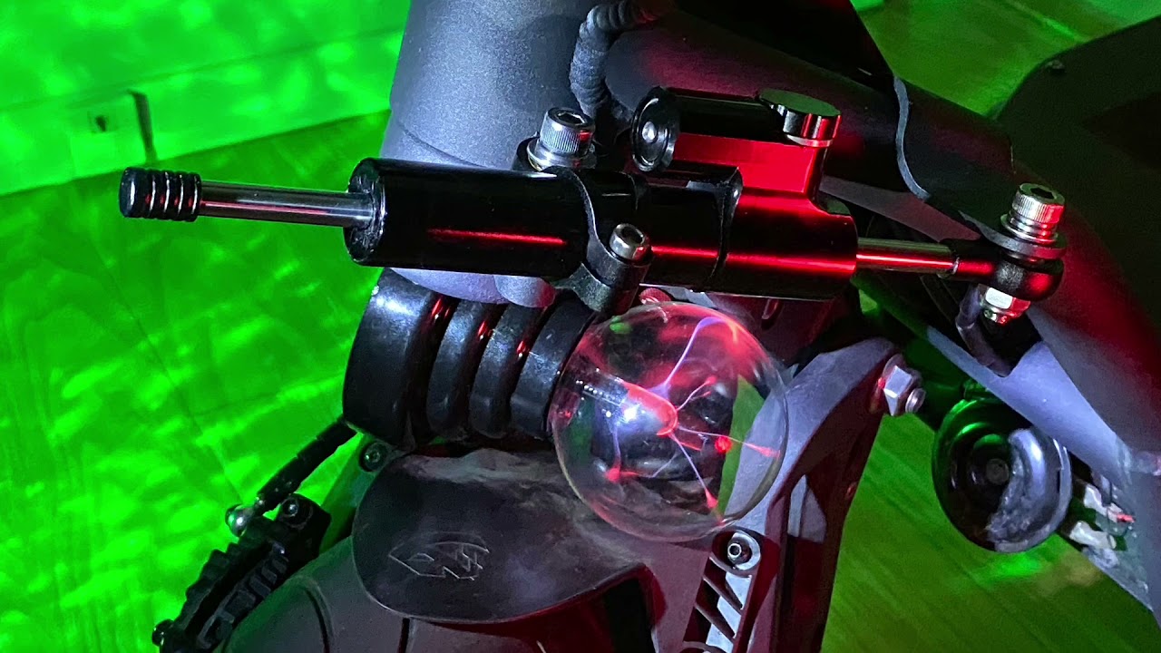 Nami Steering Stabilizer Install how to diy @Cam Moto burn-e viper ...