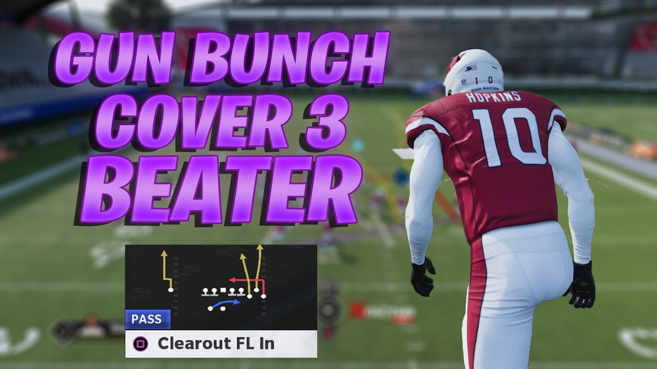 NEW GUN BUNCH COVER 3 BEATER IN MADDEN 22!!! THIS PLAYIS UNSTOPPABLE ...