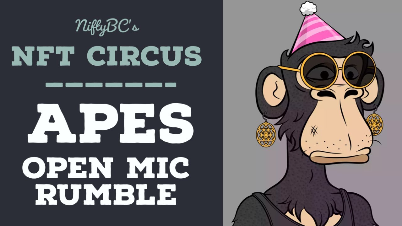 WAX APES open mic rumble on NFT Circus - YouTube