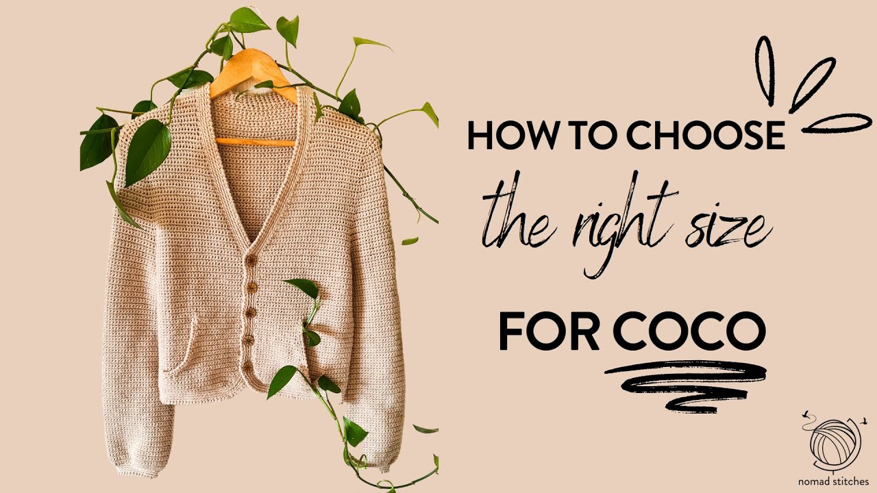 How to choose the right size for the Coco Jacket Pattern - YouTube