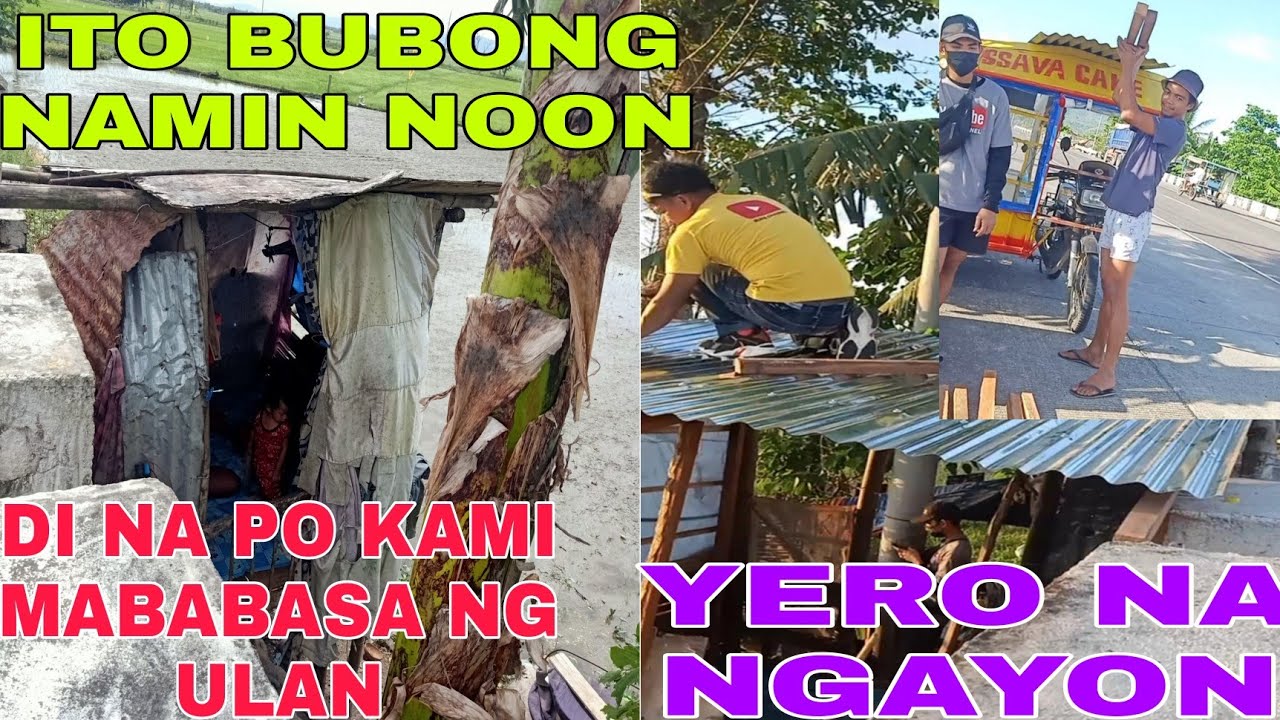 PART 2 ANG PAG-AAYOS NG TAGPI-TAGPING BAHAY SA GILID NG HI-WAY - YouTube