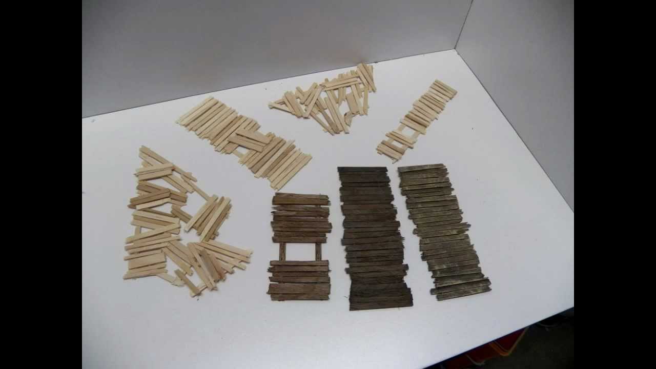 Crafting Goblin Town Bridges for The Hobbit Strategy Game - YouTube